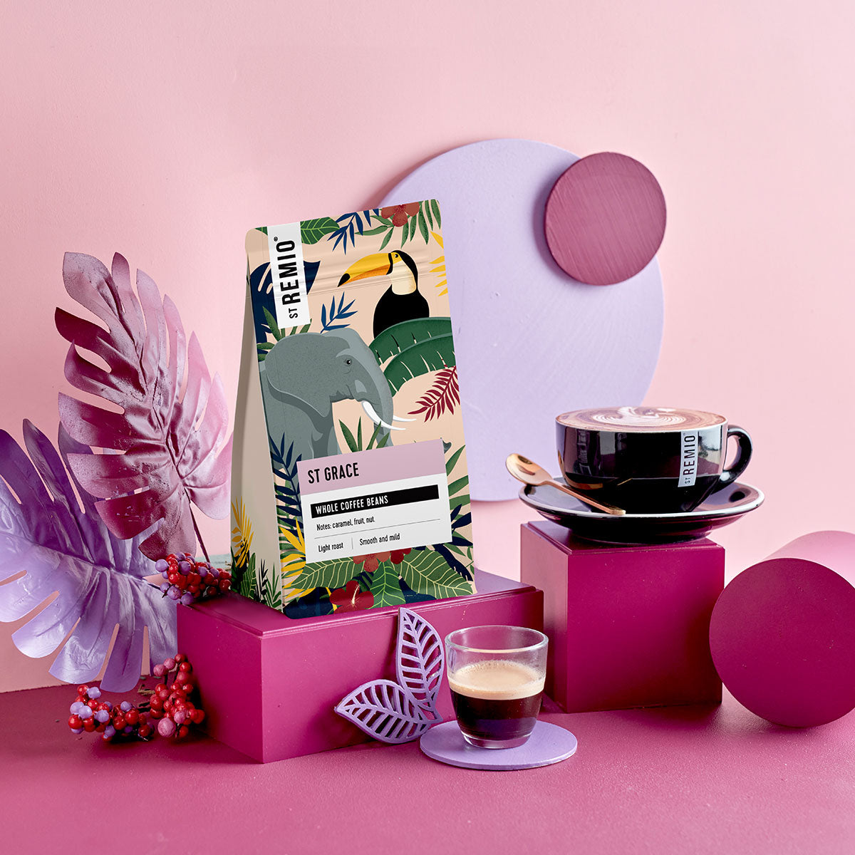 ST GRACE – 250g Whole bean Café Blend | St Remio Coffee