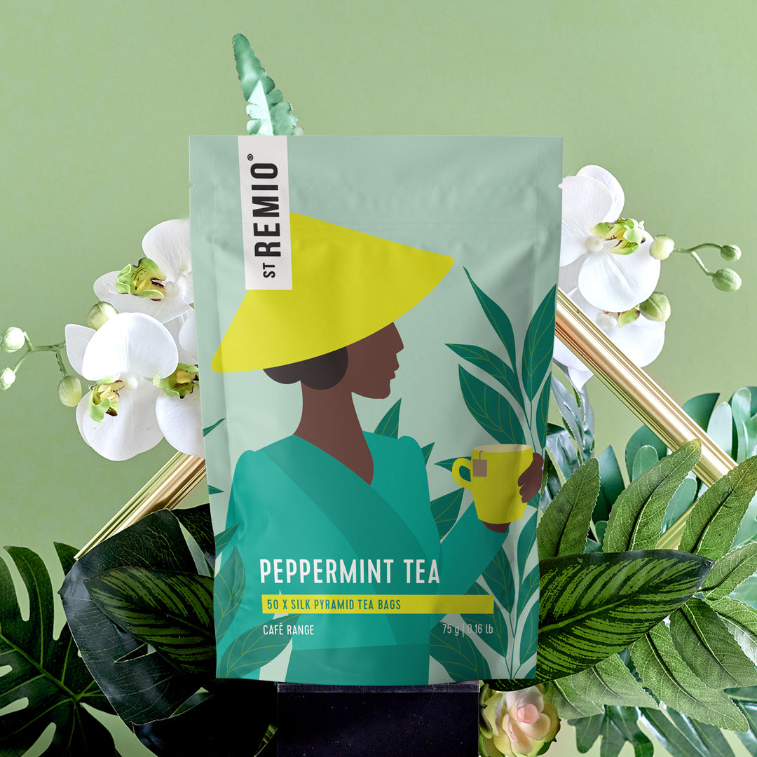 Peppermint Pyramid Tea Bags x 50 | St Remio Coffee