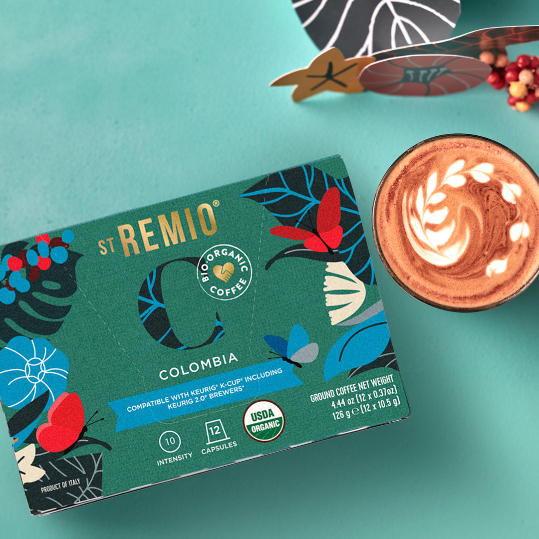 COLOMBIA Organic Keurig® K-CUP®* Capsules 12pk – St Remio Coffee