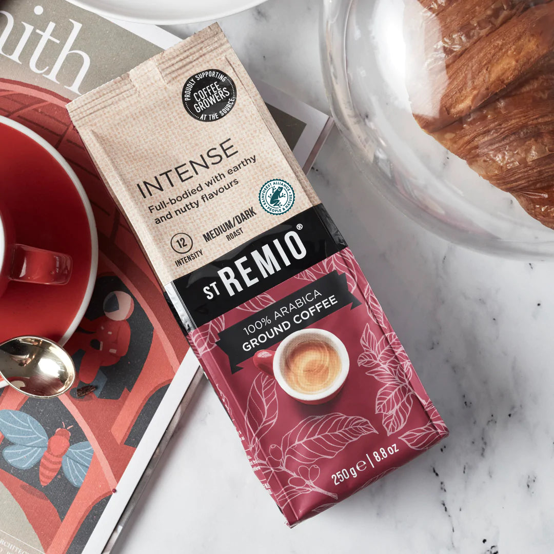 INTENSE - 250g Ground Coffee x 4 Pack | St Remio Coffee