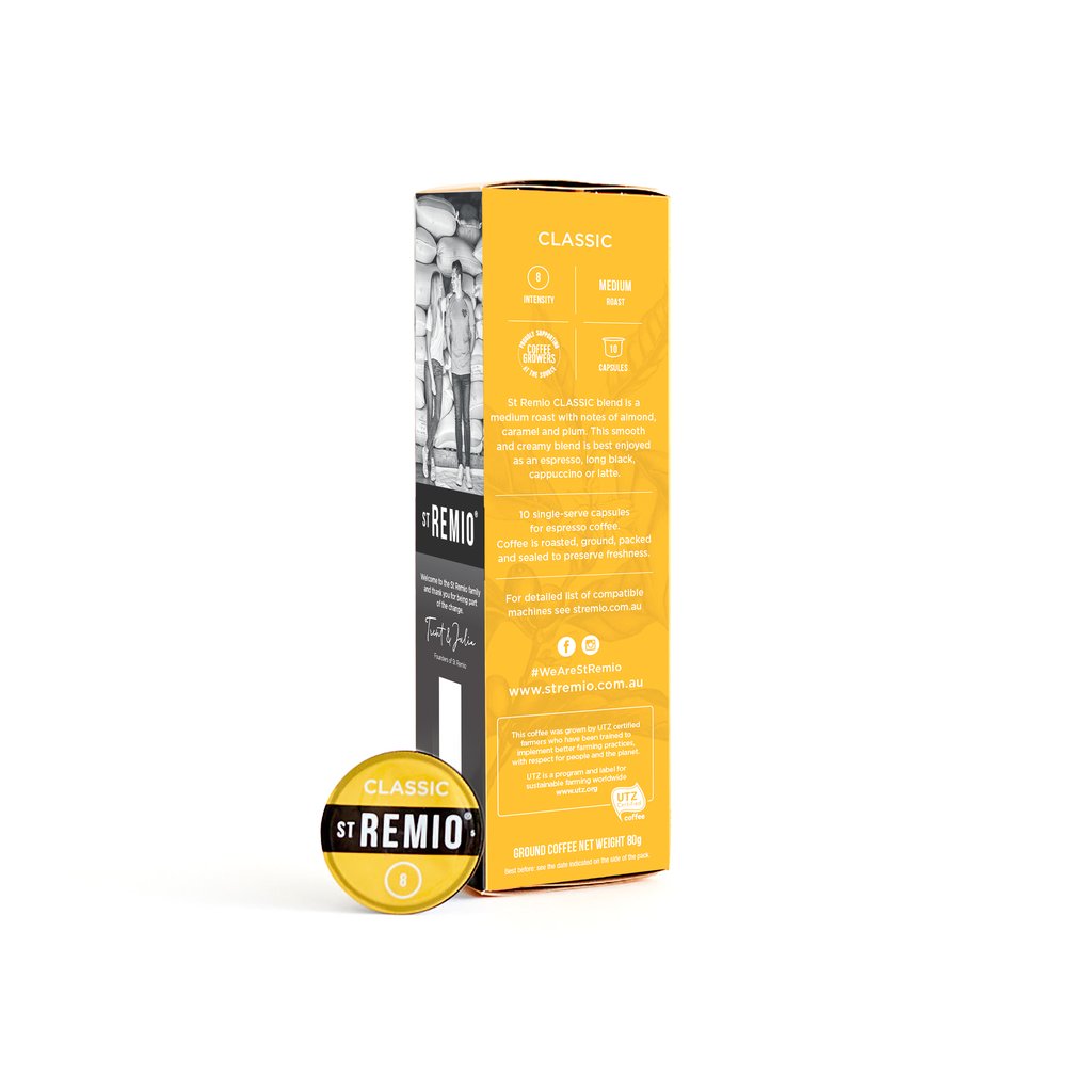 CLASSIC - Expressi®* / Caffitaly®* Compatible Capsules – St Remio Coffee